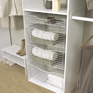 ClosetMaid Selectives - Modular laminate wardrobe packages & components